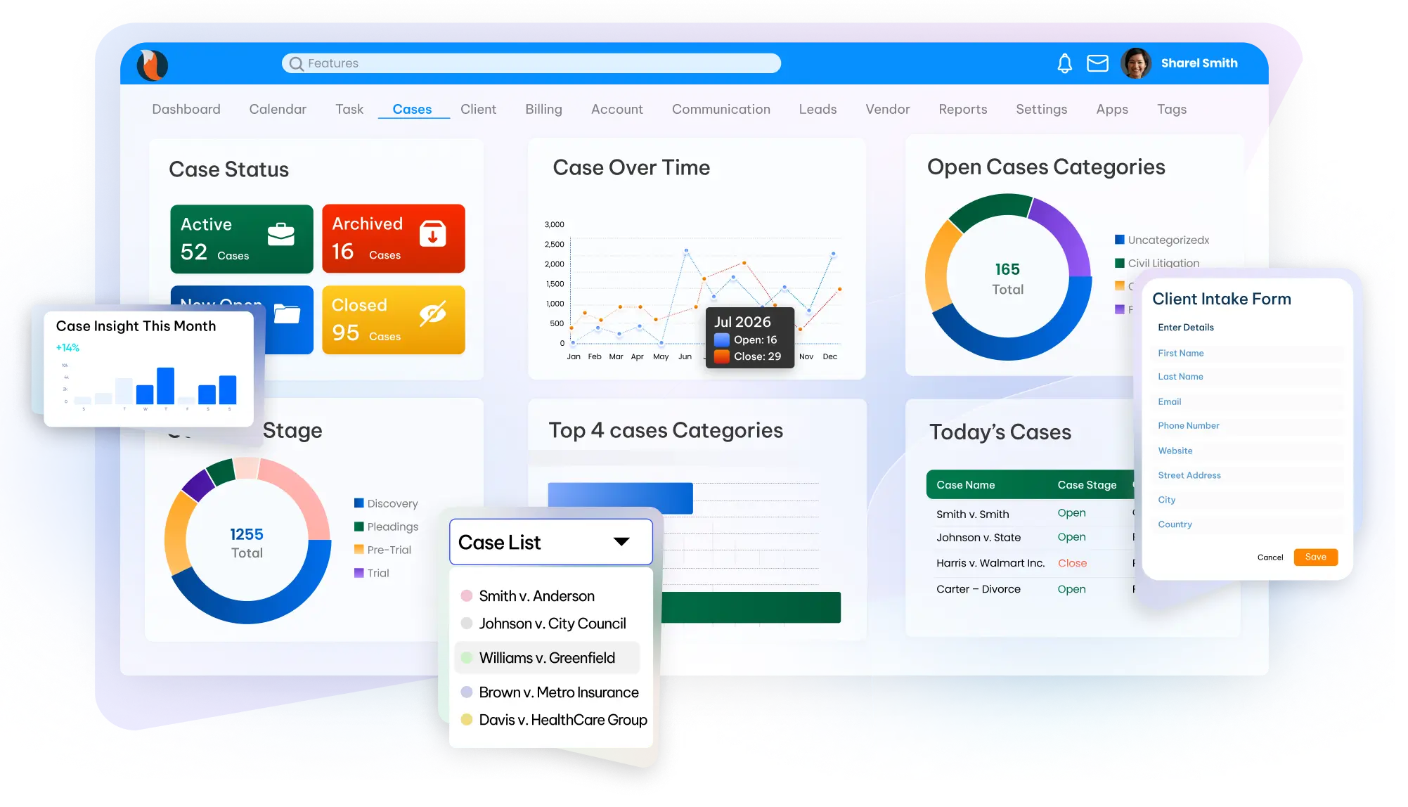 Best Legal Case Management Software For Law Firms CaseFox