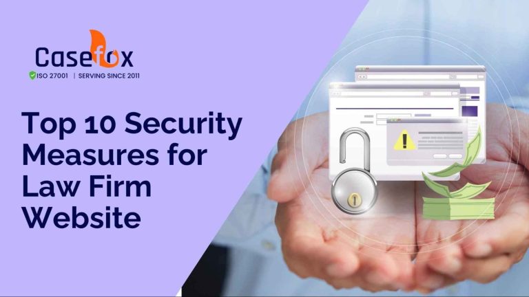Top 10 Security Measures for Law Firm Website - CaseFox