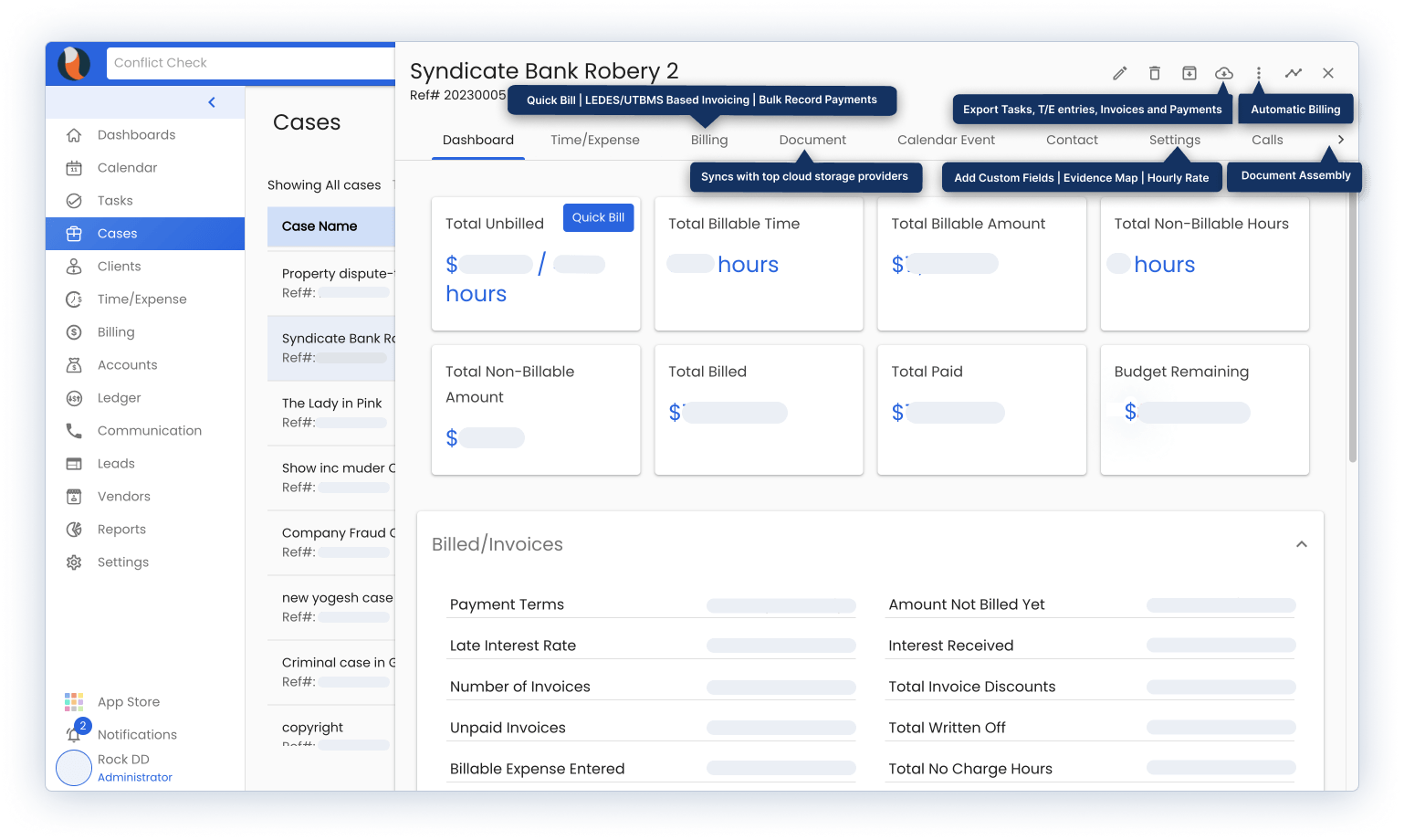 CaseFox: #1 Legal Billing Software for Lawyers and Law Firms