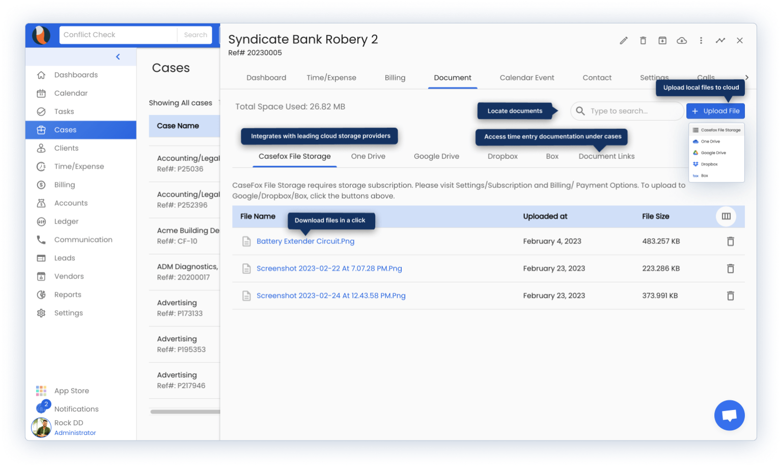 CaseFox: #1 Legal Billing Software for Lawyers and Law Firms